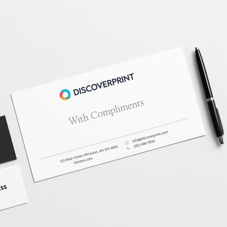Order Compliment Slips Printing Online - DiscoverPrint.co.uk 👋