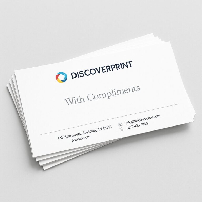 Order Compliment Slips Printing Online - DiscoverPrint.co.uk 👋
