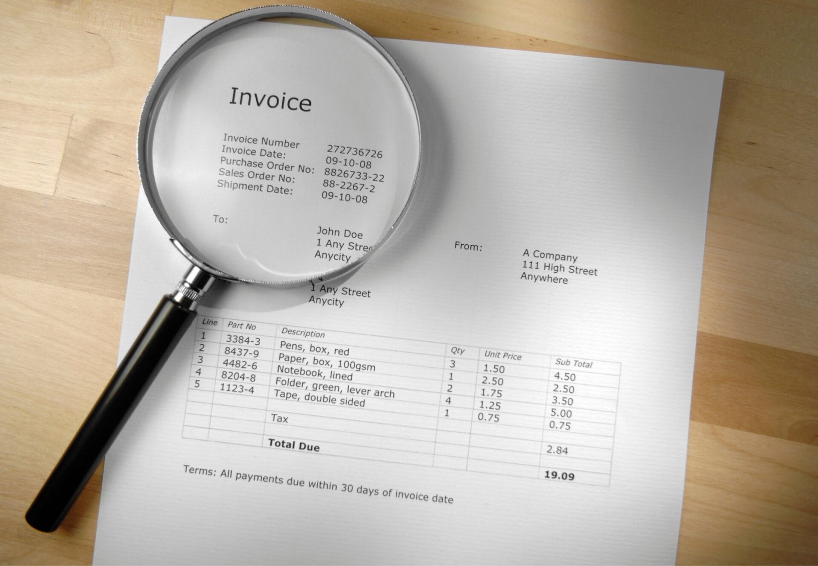 What are Personalised Invoice Books? - DiscoverPrint.co.uk