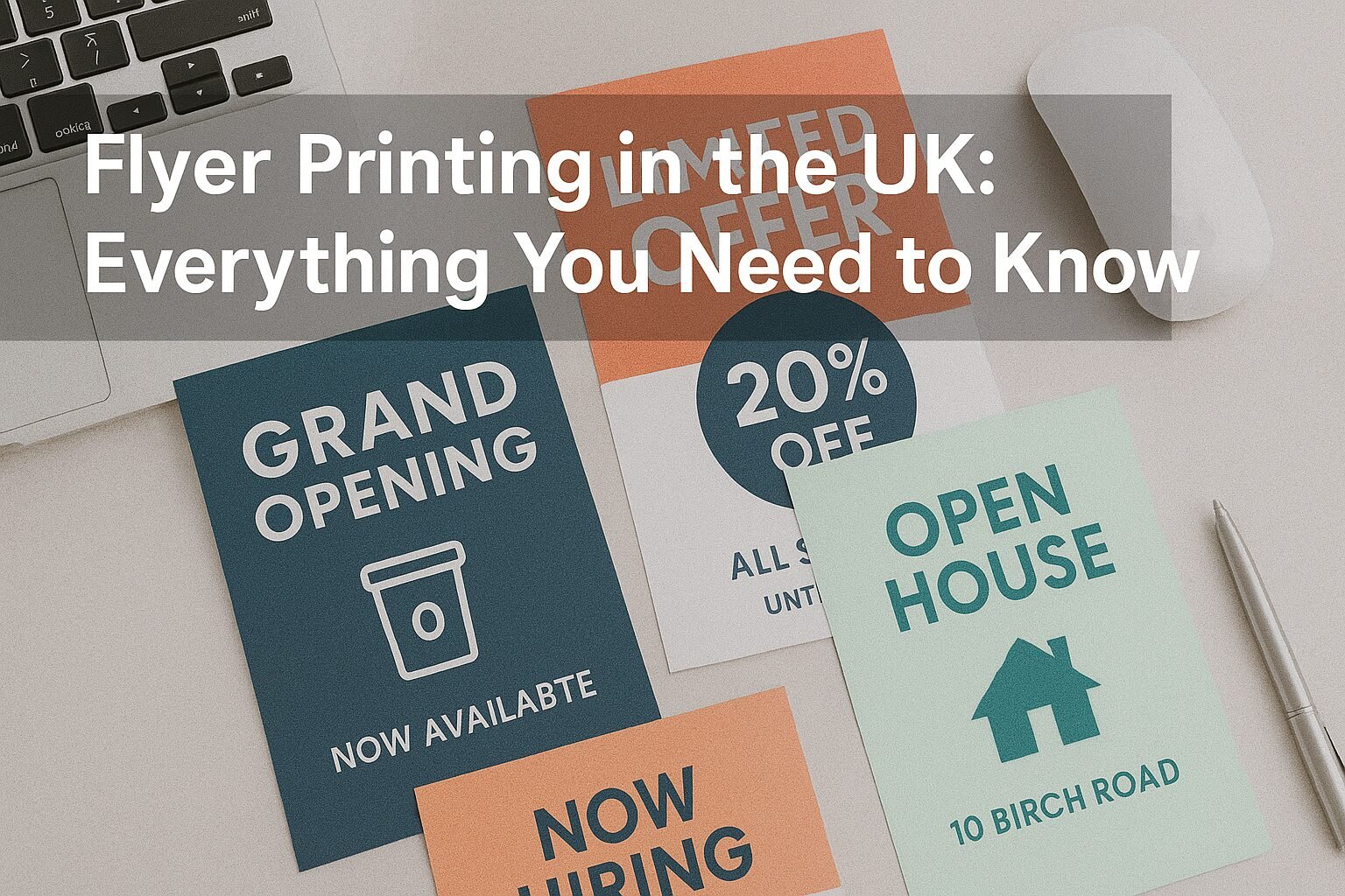 Flyer Printing in the UK: Everything You Need to Know - DiscoverPrint.co.uk