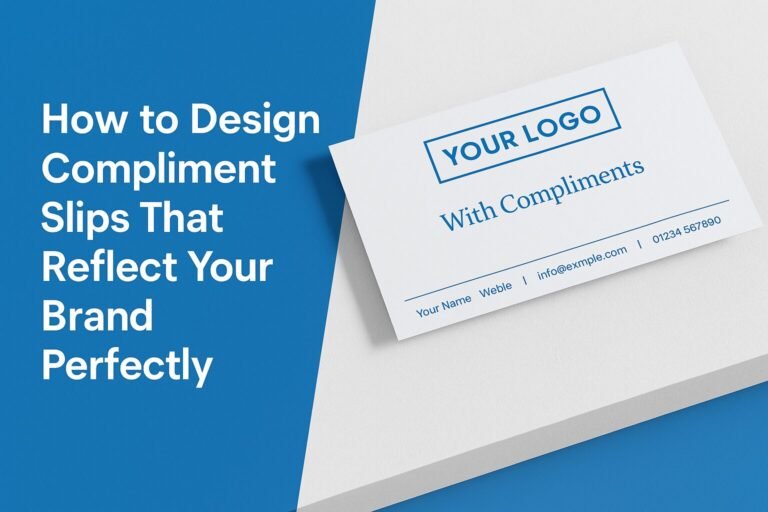 How to Design Compliment Slips That Reflect Your Brand Perfectly ...