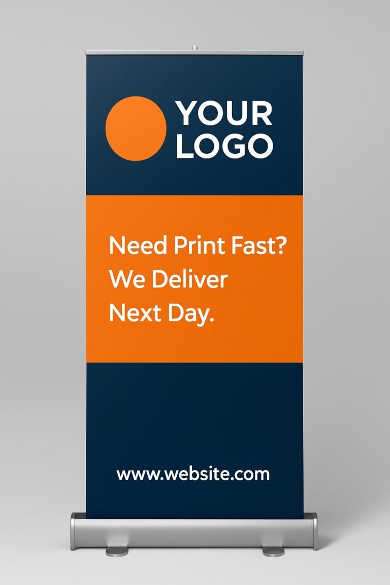 How to Design a Roller Banner That Gets Attention - DiscoverPrint.co.uk